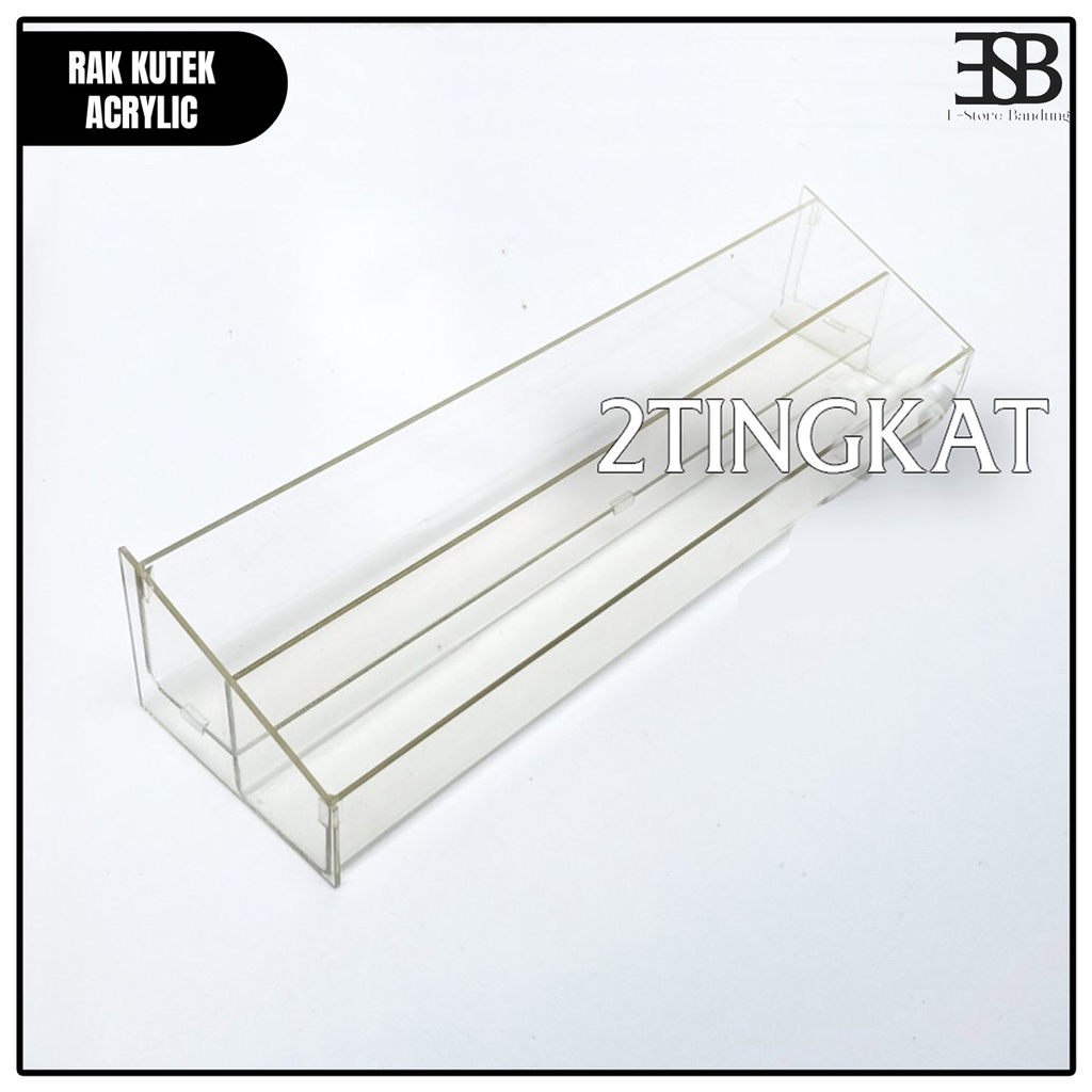 Jual Display Shelf Botol Kutek Acrylic / Rak Organizer Penyimpanan Cat ...