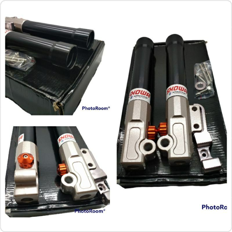 Jual bottom shock tabung shock depan RT stage plus breket monoblock ...