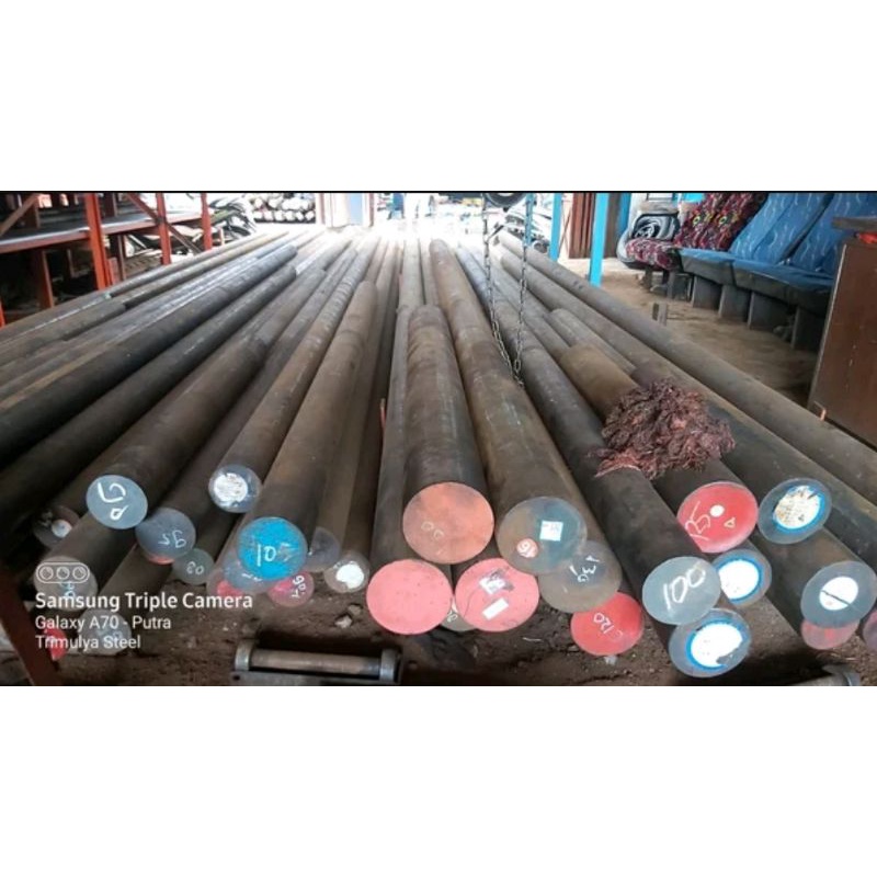 Jual As Besi 80mm Panjang 10cm s45c Carbon Steel | Shopee Indonesia