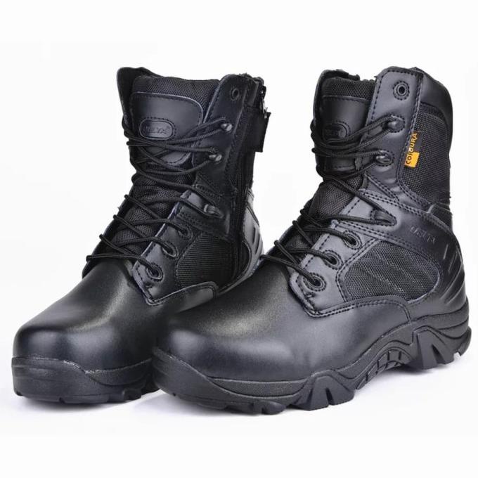 Jual Sepatu boots delta Hitam impor /sepatu pdl delta cordura 100% ...