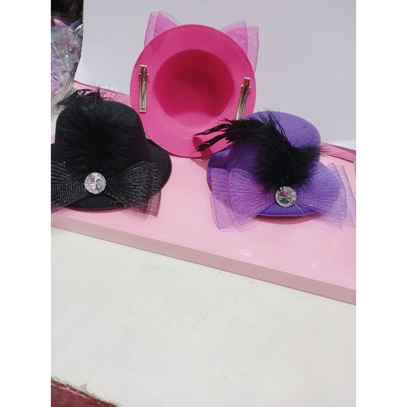 Jual jepit bebek topi.RP15.000./1PC | Shopee Indonesia