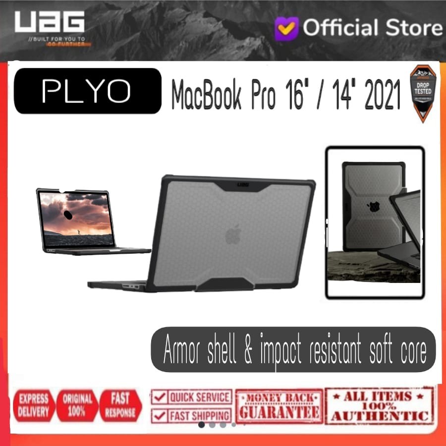 Jual CASE MACBOOK PRO 16" / 14" (M1 PRO / M1 ﻿MAX) 2021 UAG PLYO ...