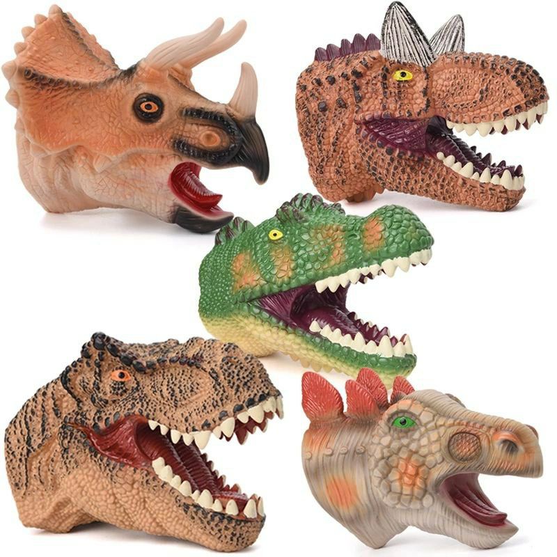 Jual Mainan Dinosaurus Anak Boneka Tangan Dino Hand Puppet Dinosaur ...