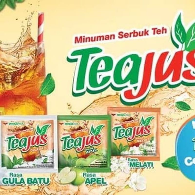 Jual minuman serbuk teh rasa-rasa "TEAJUS" | Shopee Indonesia