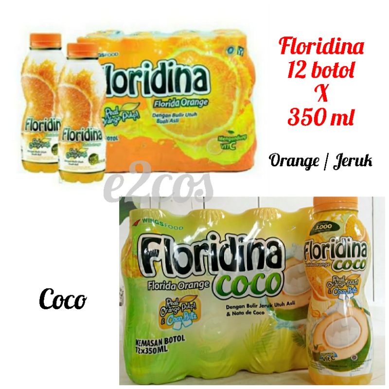 Jual Floridina Orange / Coco 350 ml | Shopee Indonesia
