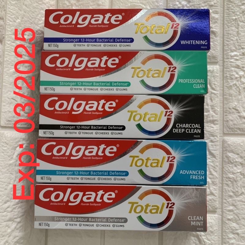 Jual Colgate Total Clean Mint Whitening Advanced FreshOptic White Plus ...