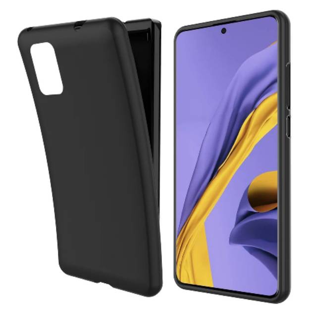 Jual Samsung A71 Casing Slim Polos - Black | Shopee Indonesia