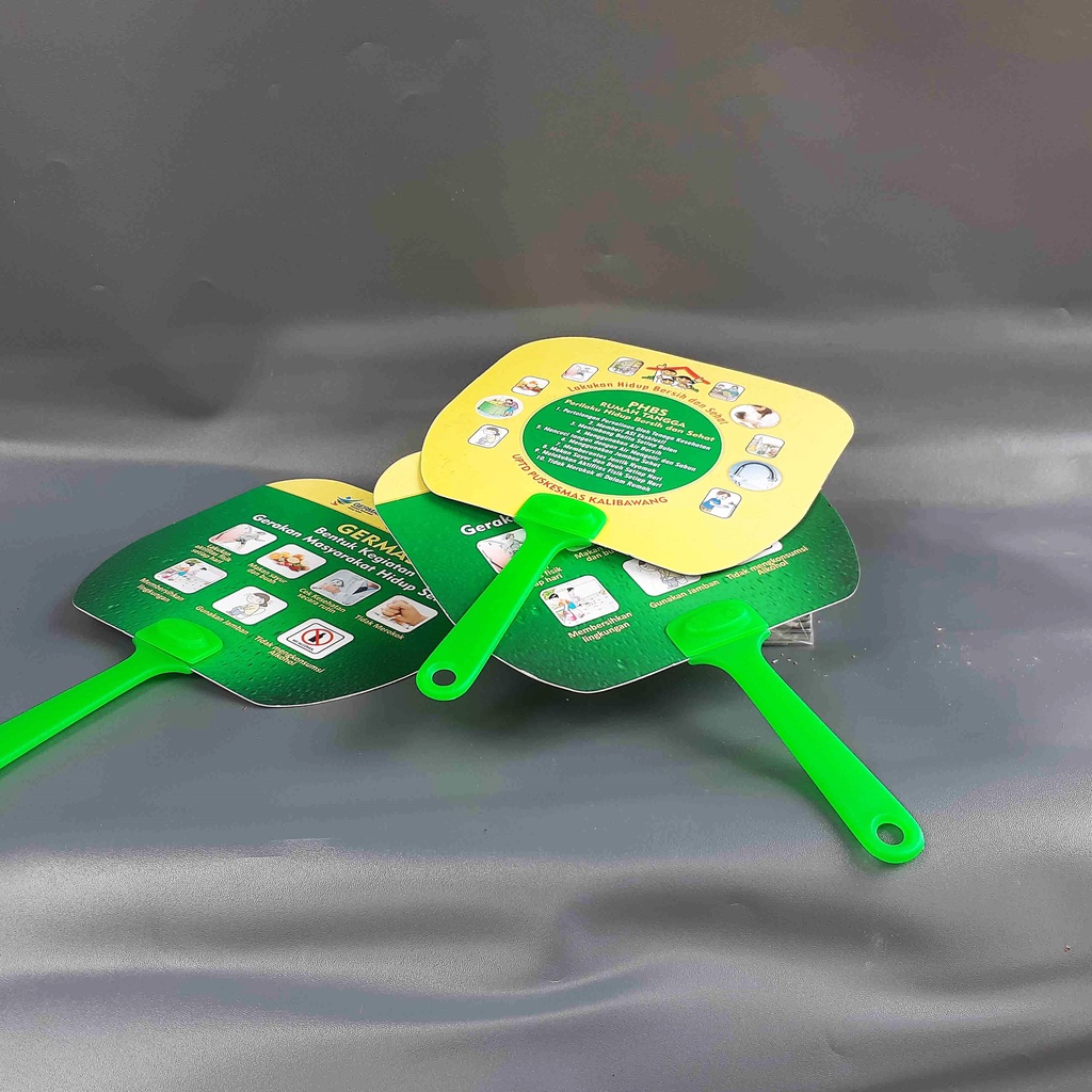 Jual Kemasan Isi 10, Kipas Promosi Kesehatan, Kipas Germas PHBS ...