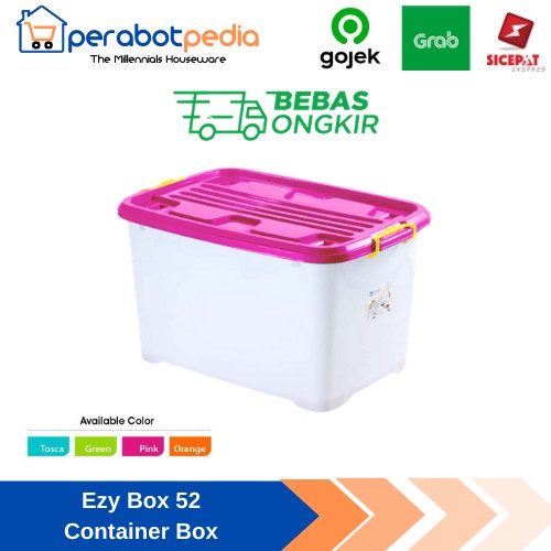 Jual Container Box Ezy 52 Container Storage Box | Shopee Indonesia