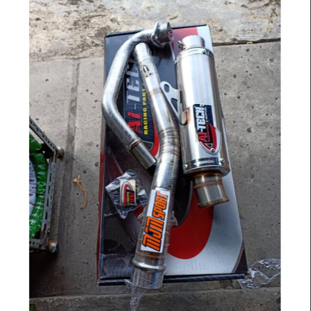 Jual Knalpot Ai-tech CBR 150. Knalpot CBR facelift aitech stenlis ...