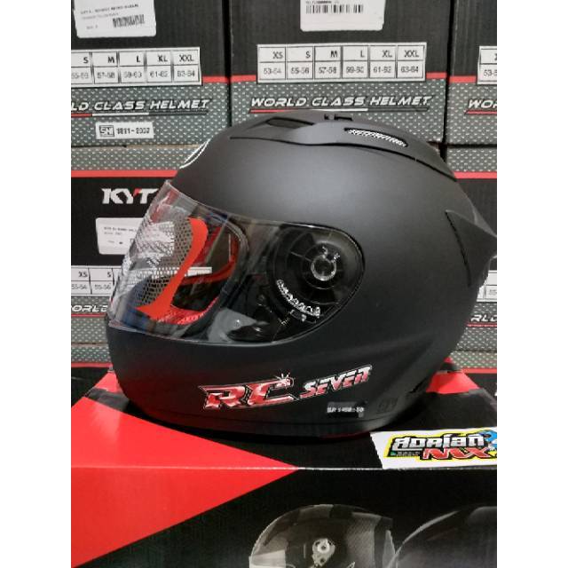 Jual HELM KYT RC SEVEN SOLID HELM KYT RC7 BLACK DOFF HELM KYT RC 7 ... Jual HELM KYT RC SEVEN SOLID HELM KYT RC7 BLACK DOFF HELM KYT RC 7 ...