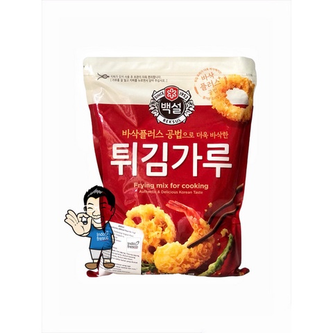 Jual CJ Beksul Wheat Flour for Fry- Tepung Bumbu Korea 1 Kg | Shopee ...