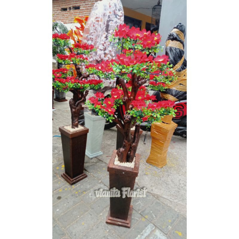 Jual Bunga hias artificial Grosir bunga Semanggi 1 meter Bunga sudut ...