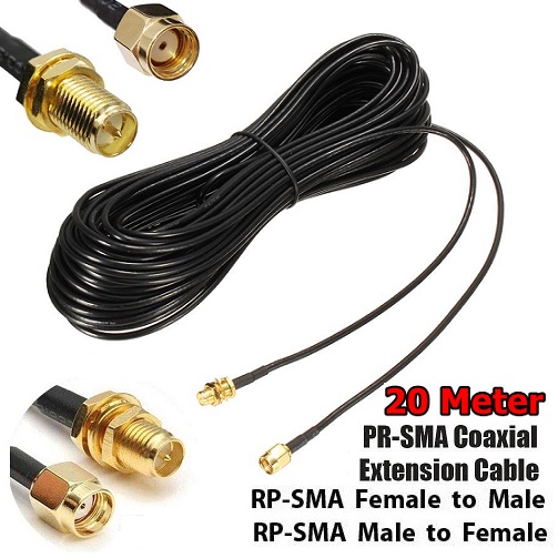 Jual RP-SMA Pigtail Male to Female Kabel Wi-Fi Wireless Router ...