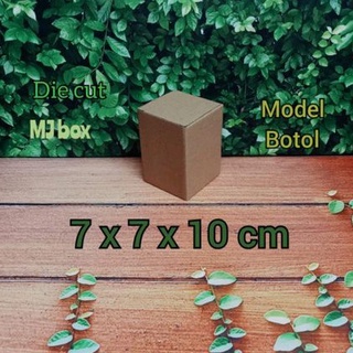 Jual kardus karton uk 7x7x10 cm.... box corrugated dengan potongan die ...