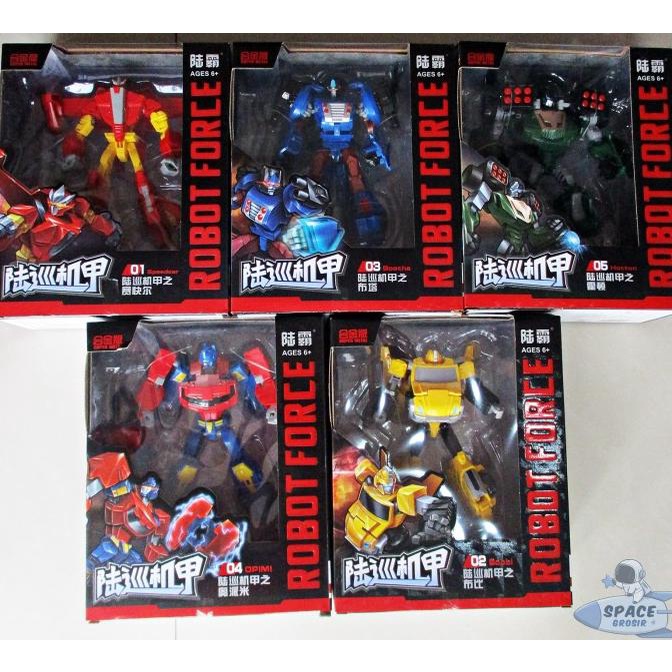 Jual Mainan Robot Transformers Wei Jiang Robot Force Land Mecha ...