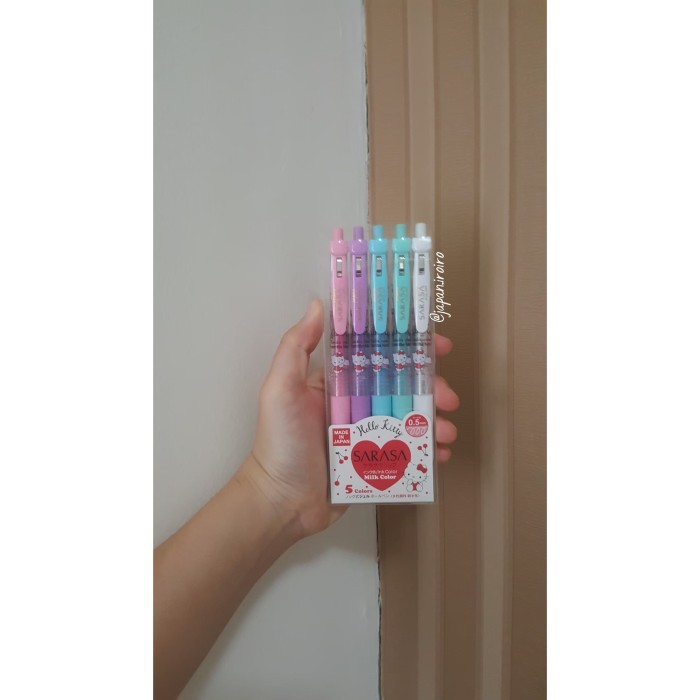 Jual Sarasa Karakter Hello Kitty Sanrio isi 5 0.5 mm | Shopee Indonesia