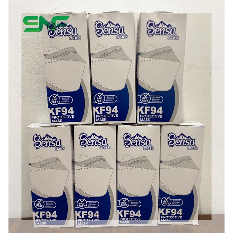 Jual SENSA MASK KF94 4 Ply Filtration Box isi 20 | Shopee Indonesia