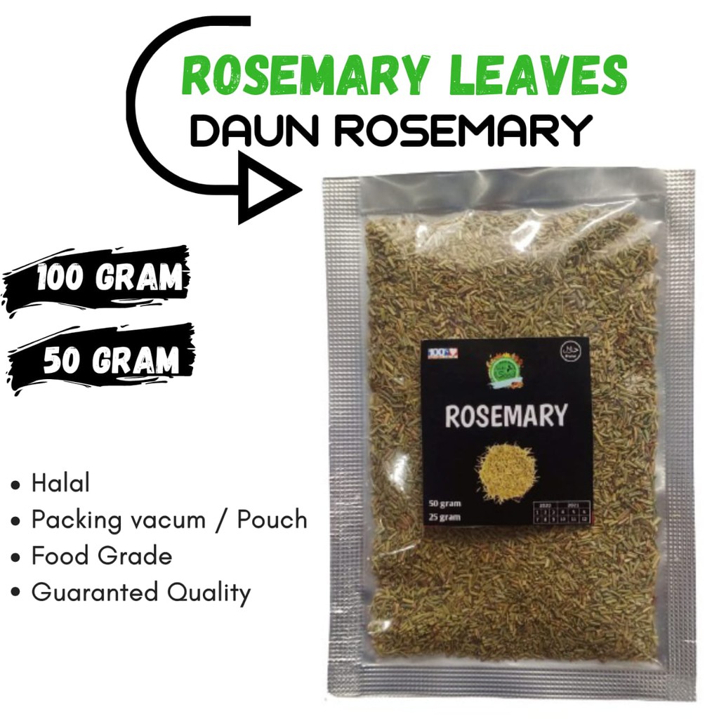 Jual Rosemary 50 Gram Premium Refill Pack | Shopee Indonesia