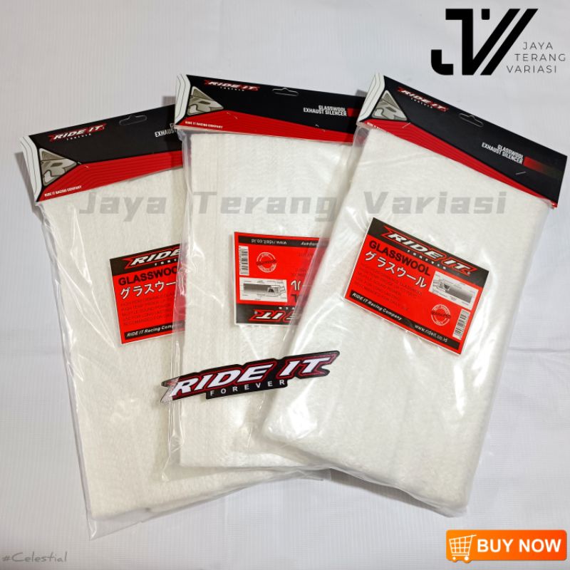 Jual Glasswool Ride it/Gasbul Ride It/Gasbool Ride it/Glasswool Ride it ...