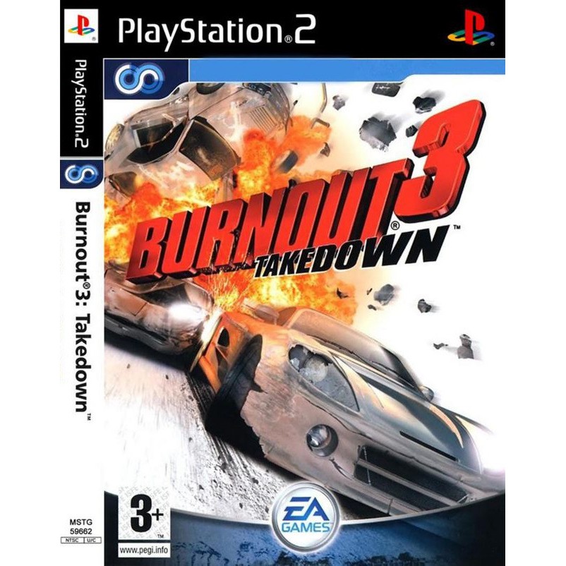 Jual KASET DVD GAME PS2: BURNOUT 3 TAKEDOWN | Shopee Indonesia