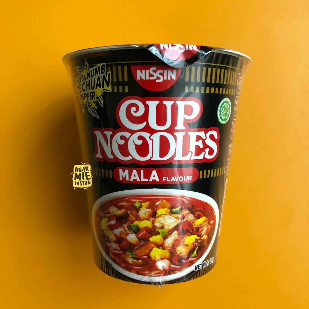 Jual Nissin Cup Noodles Mala - Halal | Shopee Indonesia