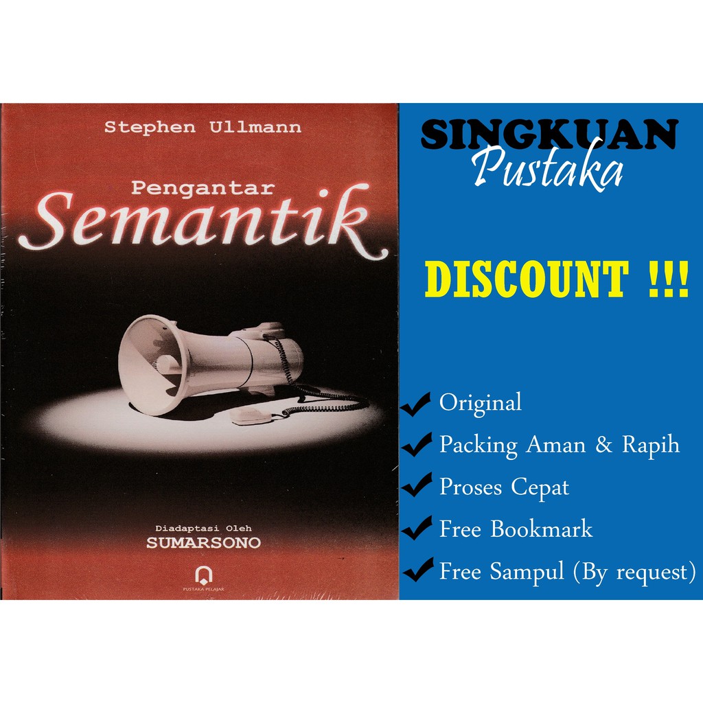 Jual Pengantar Semantik - Stephen Ullmann | Shopee Indonesia