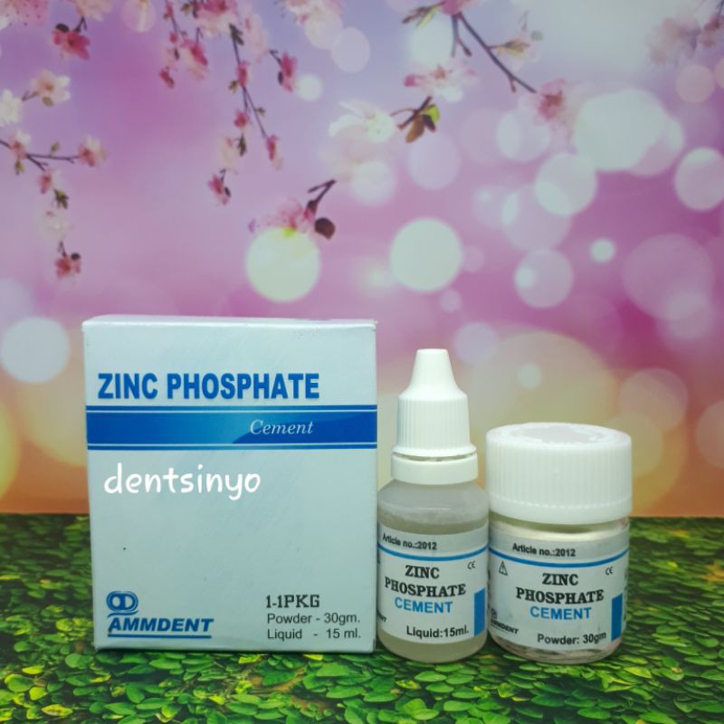 Jual ZINC PHOSPHATE CEMENT FOSFAT BASE DENTAL ATAU DENTAL ELITE CEMENT ...