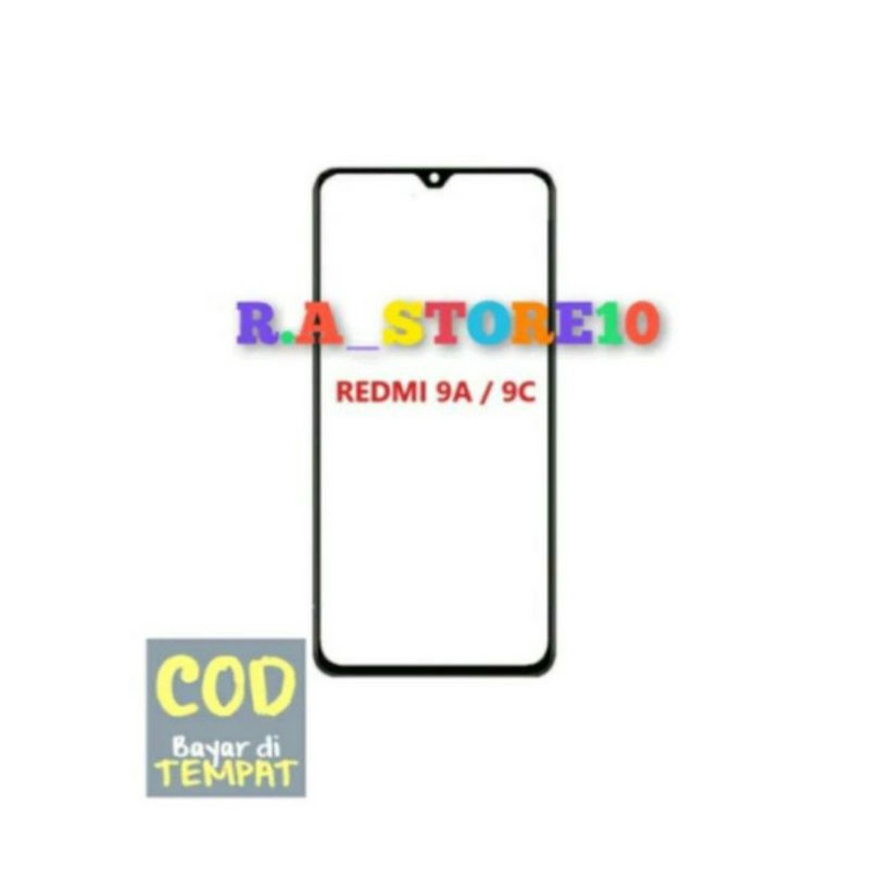 Jual Kaca lcd + Lem Oca Kering Xiaomi Redmi 9A, 9C, 10A Kaca Depan Kaca Touchscreen Ts Tc ...