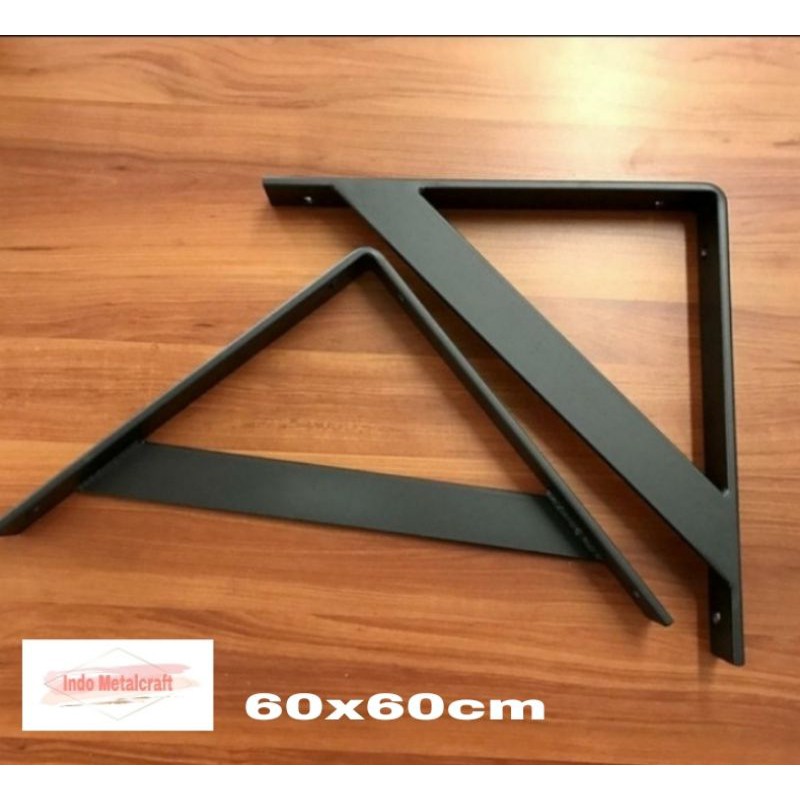 Jual Siku ambalan besi plat kuat kokoh/ siku dinding ambalan modern ...