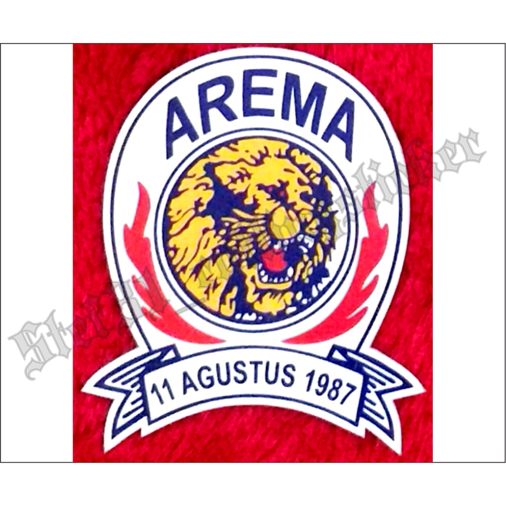 Jual Stiker printing logo arema, sticker arema | Shopee Indonesia