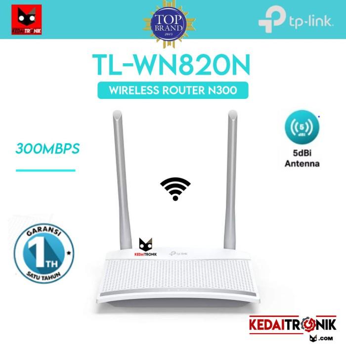 Jual TPLINK TL-WN820N Router Wifi 300Mbps Wireless Jaringan Router 820 ...