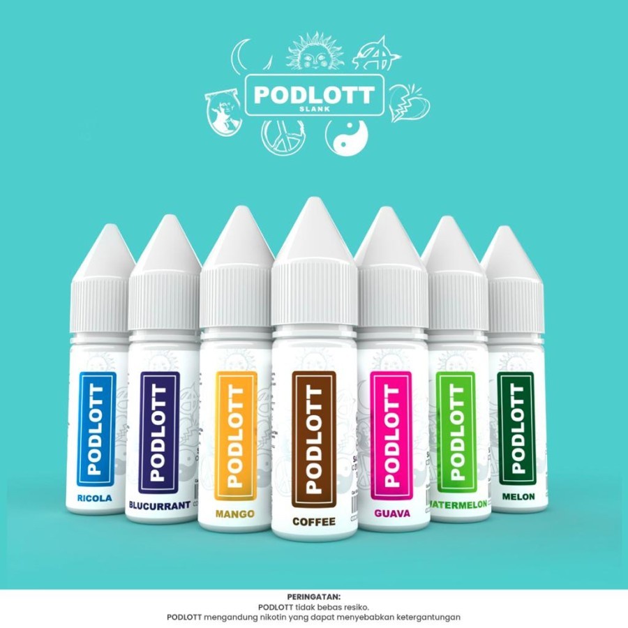 Jual Podlott 15ML by Slank x Vape Zoo x Tigac LIQUID SALT NIC | Shopee ...