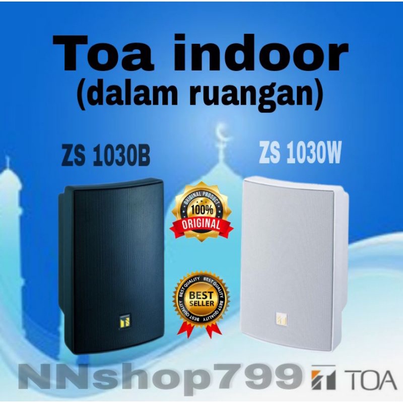 Jual Speaker Toa ZS 1030B/W speaker indoor Toa ZS 1030B/W | Shopee Indonesia
