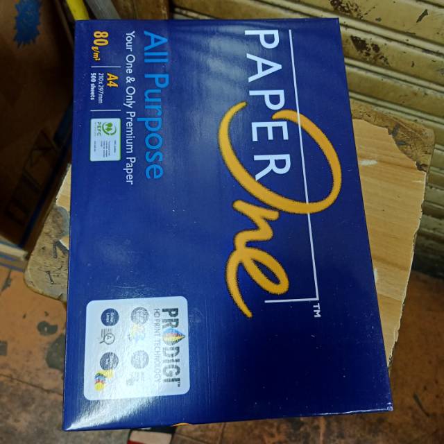 Jual Kertas HVS A4 80 gram Paper One | Shopee Indonesia
