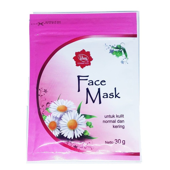 Jual VIVA Face Mask Masker Wajah 30g | Shopee Indonesia