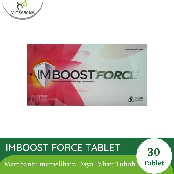 Jual Imboost Force Tablet 30 Tab - Sistem Imun | Shopee Indonesia