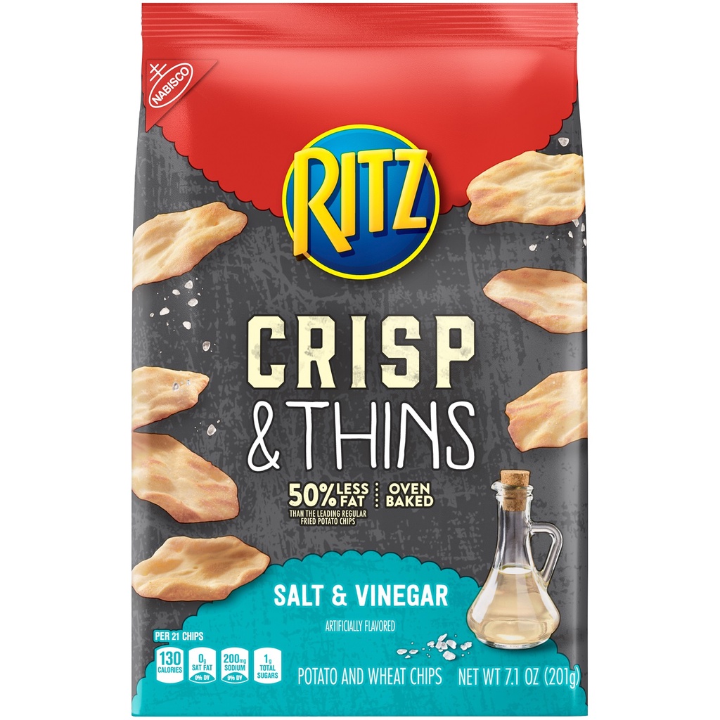 Jual RITZ Crisps & Thins Toasted Crackers 8.1 OZ (USA) | Shopee Indonesia