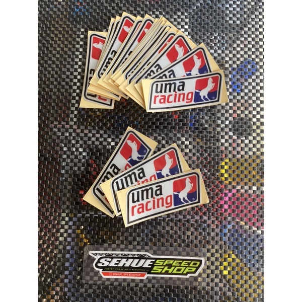 Jual STIKER UMA RACING GLOSSY / HOLOGRAM | Shopee Indonesia