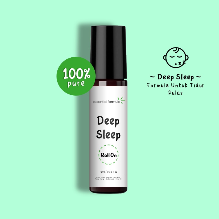 Jual Deep Sleep Essential Oil Roll On Untuk Tidur Nyenyak Netto 10ml ...