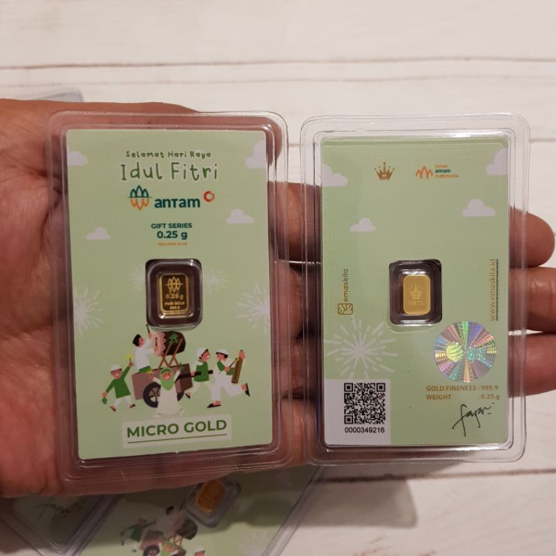 Jual LM Logam Mulia Emas Micro Gold Antam x Hartadinata Abadi Gift ...
