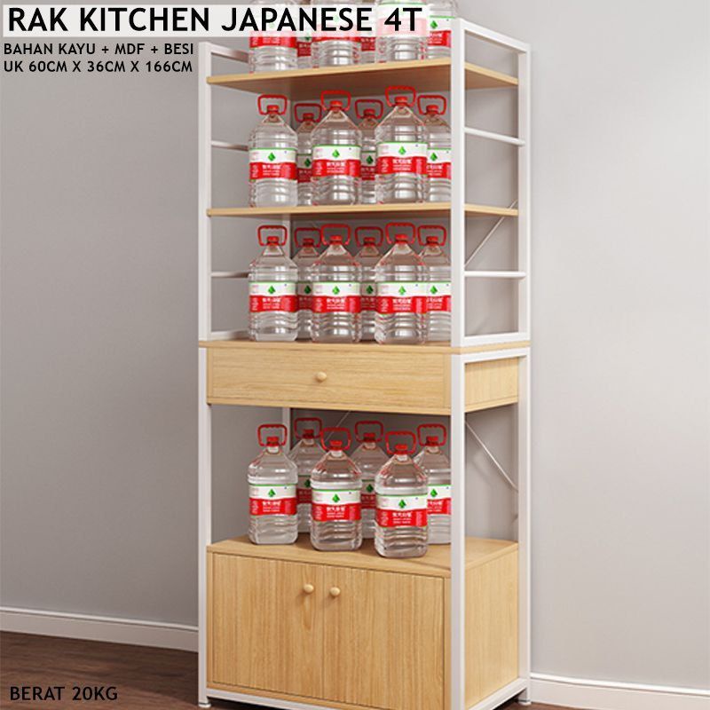 Jual RAK KITCHEN japanese 4T|RAK KITCHEN 4 TINGKAT|RAK KITCHEN ...
