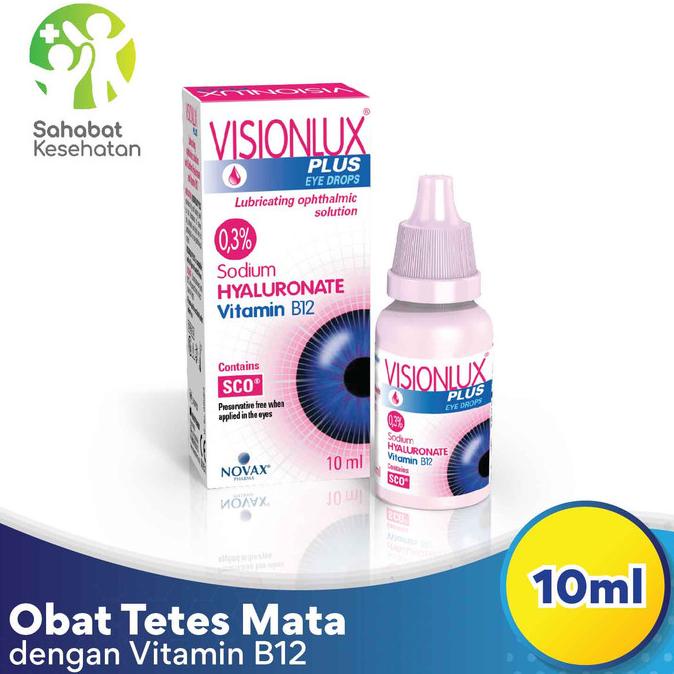 Jual Visionlux Plus Eye Drops Obat Tetes Mata dengan Vitamin B12 ...