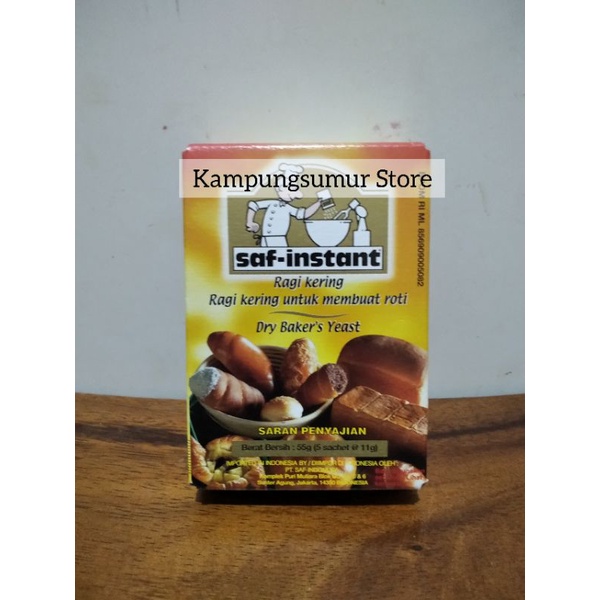 Jual Ragi Instan kering SAF INSTANT sachet 11 gr ( PRODUK BARU DI ...