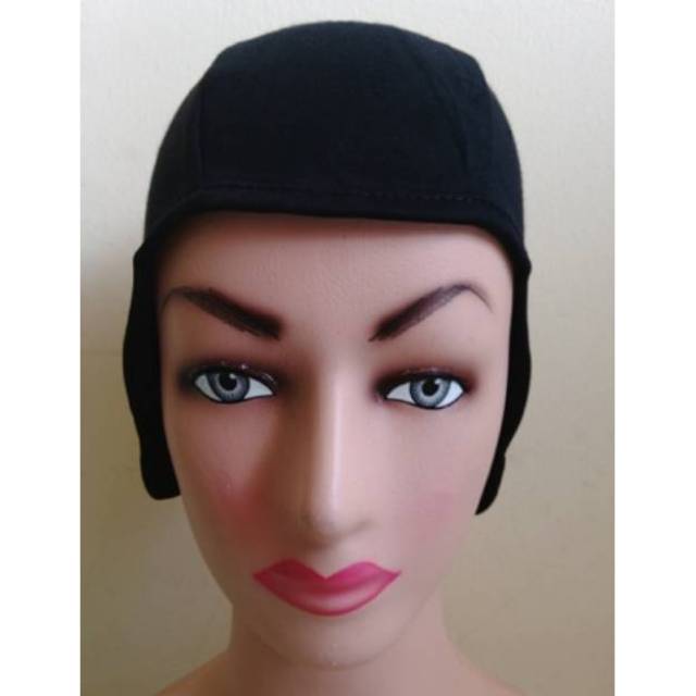 Jual Kupluk Alas Helm Hitam Polos | Shopee Indonesia
