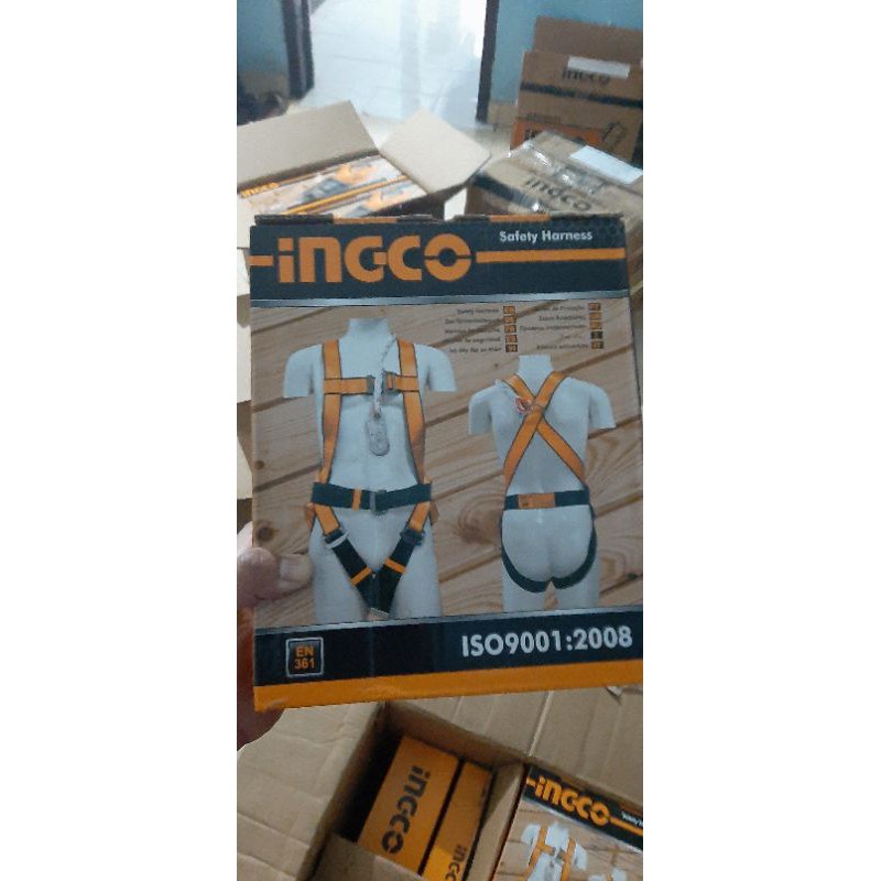 Jual Safety Harness Full Body Polyester / TALI PENGAMAN - HSH501502 ...
