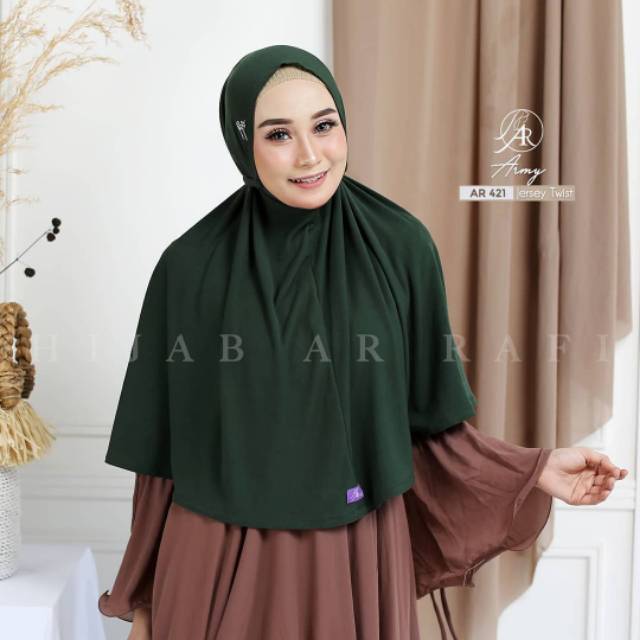 Jual Ready stock Hijab Ar Rafi kode AR421 / Hijab Nisma | Shopee Indonesia