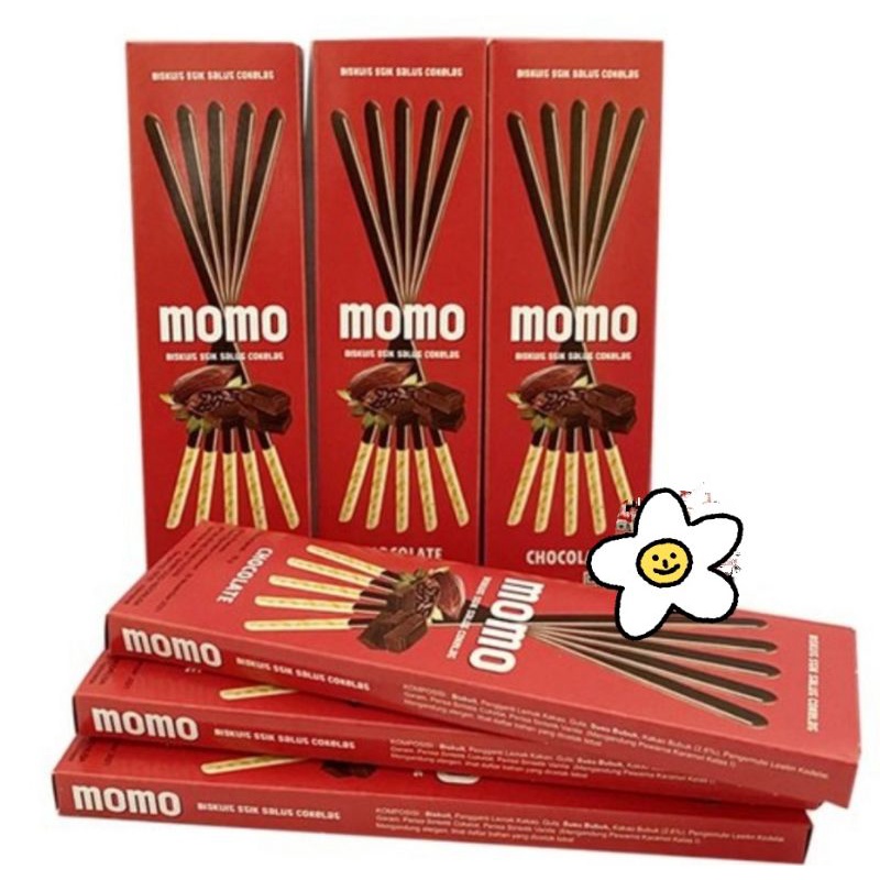Jual Momo Coklat Stick ( isi 12 pcs @18gr ) | Shopee Indonesia