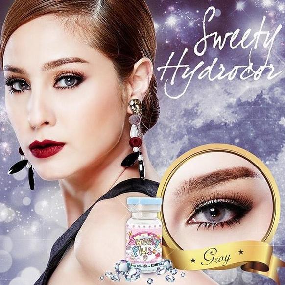 Jual Eye Original Softlens Sweety Hydrocor Gray Abu Abu Shopee