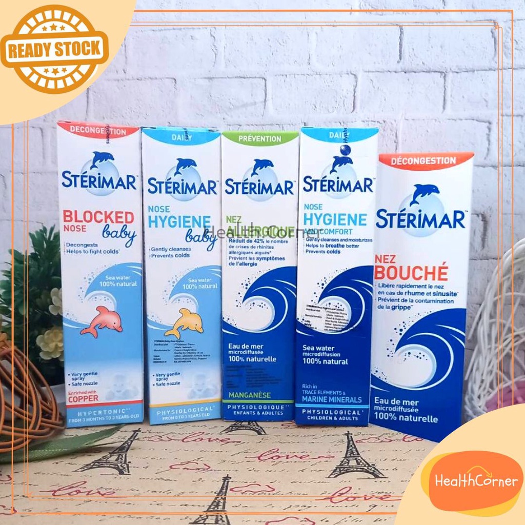 Jual STERIMAR BIGROOT PHYSIOMER Baby Nasal Hygiene / Baby Blocked Nose ...
